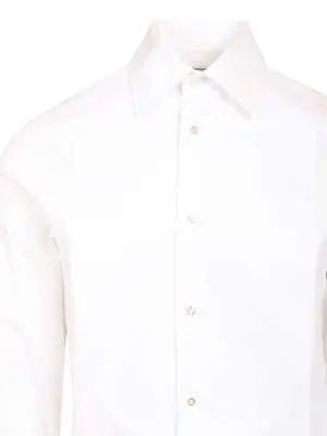 Burberry Slim-fit Cotton Tuxedo Shirt - White