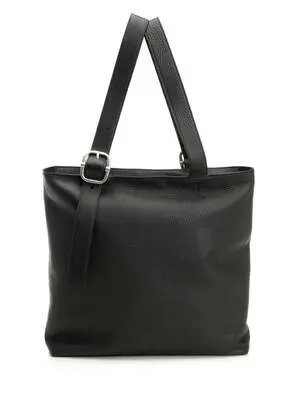 Loewe Loop Zip Tote Bag - Black