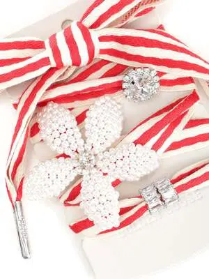 GOLDEN GOOSE Embellished Ribbon Laces
