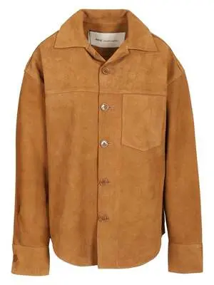 AMI Paris Suede Overshirt
