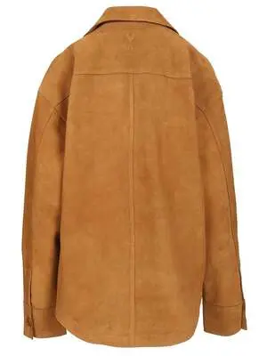 AMI Paris Suede Overshirt