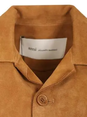 AMI Paris Suede Overshirt