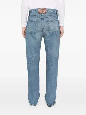 Celine Boyfriend Jeans In Cotton Denim