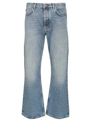 Off-White Half Arrow Print Jeans - Blue