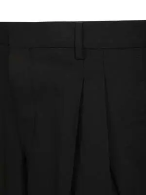 AMI Paris Wide-leg Bermuda Shorts