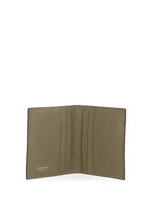 FERRAGAMO Gancini Micro Credit Card Holder