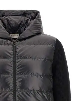 Moncler Padded Hooded Cardigan