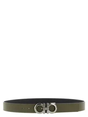FERRAGAMO Gancini' Reversible Belt - Multicolor