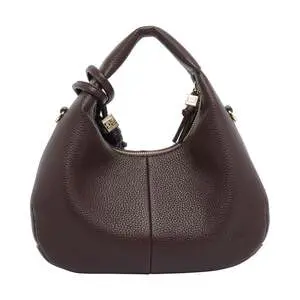 GANNI Mini Logo Hobo Bag