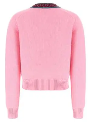 Versace Wool And Cashmere Cardigan