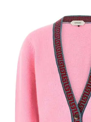 Versace Wool And Cashmere Cardigan