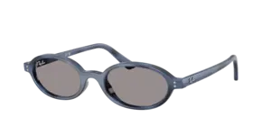 Ray-ban Ray-Ban Oval Frame Sunglasses Grey