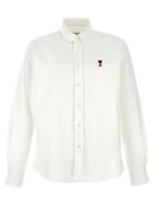 AMI Paris De Coeur' Shirt - Red