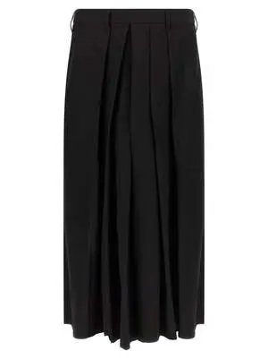 Yohji Yamamoto Hakama' Pants - Black