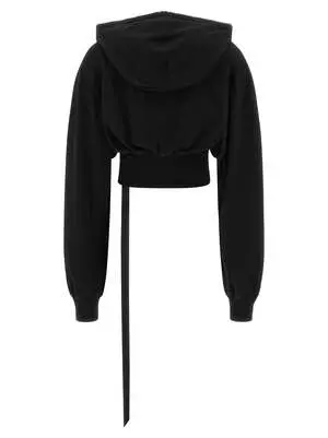 Rick Owens Collage Gimp Hoodie' Sweatshirt