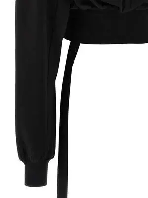 Rick Owens Collage Gimp Hoodie' Sweatshirt