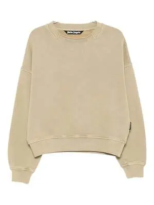 Palm Angels Curved Logo Sweatshirt
