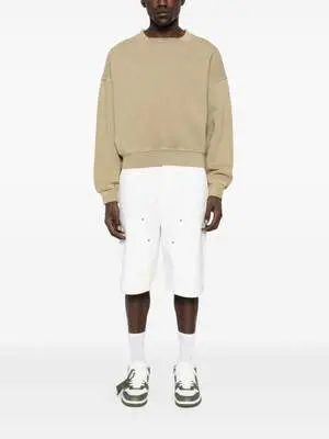 Palm Angels Curved Logo Sweatshirt