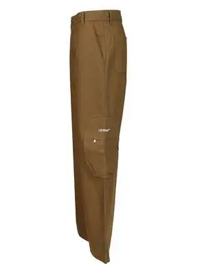 Off-White Bookish Cotton Cargo Pant