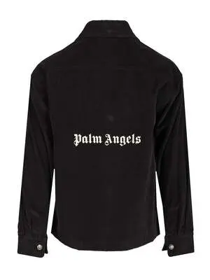 Palm Angels Corduroy Shirt Jacket - Gray