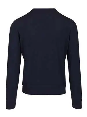 TOM FORD Crew Neck Sweater - Blue