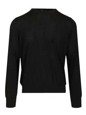 TOM FORD Silk Sweater - Black