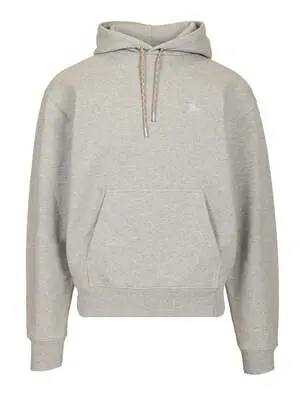 Burberry Cotton Hoodie - Gray
