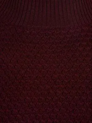 Tagliatore Burgundy Turtleneck