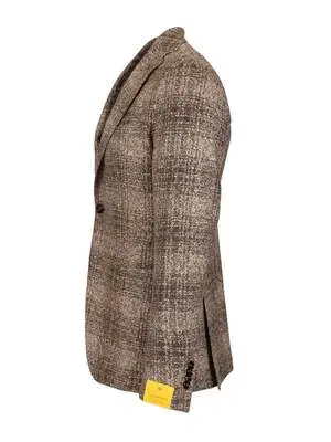 Tagliatore Blazer In Wool And Silk Jersey
