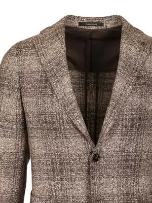 Tagliatore Blazer In Wool And Silk Jersey