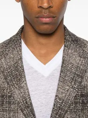Tagliatore Blazer In Wool And Silk Jersey