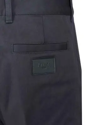 Fendi Gabardine Cigarette Trousers