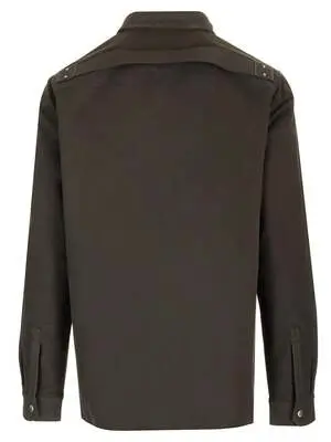 Rick Owens Wool Shirt Jacket