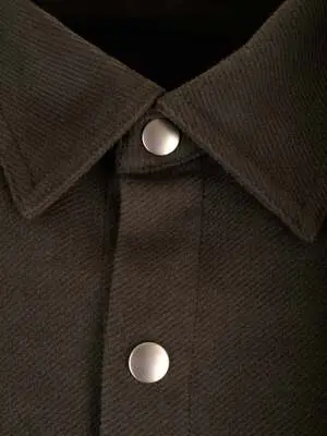 Rick Owens Wool Shirt Jacket