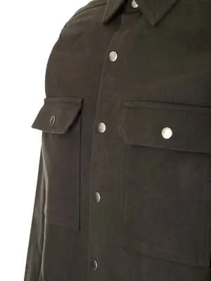 Rick Owens Wool Shirt Jacket