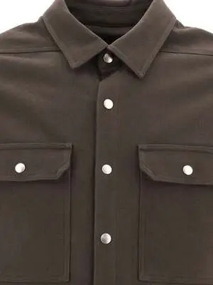 Rick Owens Wool Shirt Jacket