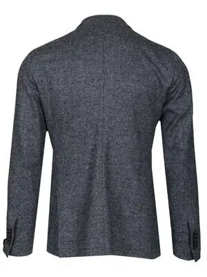 Tagliatore Double-breasted Wool And Silk Blazer