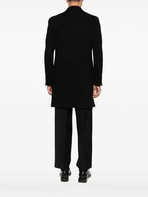 Tagliatore Bruce Single-breasted Wool Blend Coat