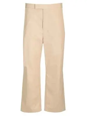 Thom Browne Typewriter Cloth Trousers - Cream