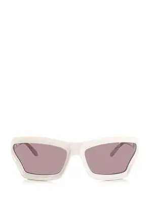 Loewe Arch Mask Sunglasses - White