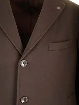 Tagliatore Wool And Cashmere Coat