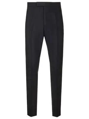Thom Browne Skinny Trousers With Front Pleats