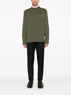 Thom Browne Skinny Trousers With Front Pleats