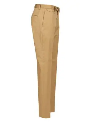 Tagliatore Prince Of Wales Wool Flannel Trousers