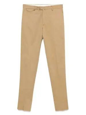 Tagliatore Prince Of Wales Wool Flannel Trousers
