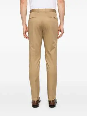 Tagliatore Prince Of Wales Wool Flannel Trousers