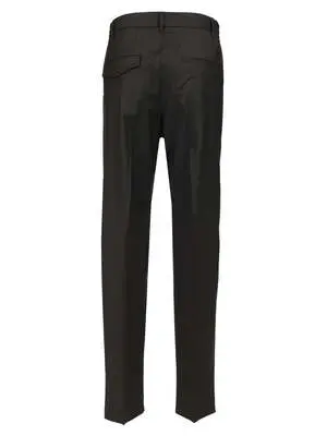 Tagliatore Garcon Trousers In Cool Wool - Black