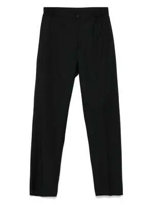Tagliatore Garcon Trousers In Cool Wool - Black