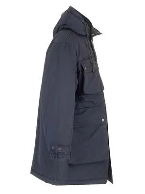 Dries Van Noten Roos" Parka Coat - Blue