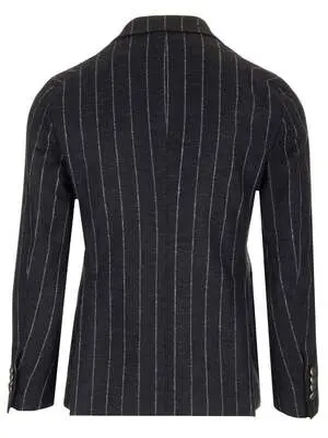 Tagliatore Montecarlo Double-breasted Bouclé Jacket